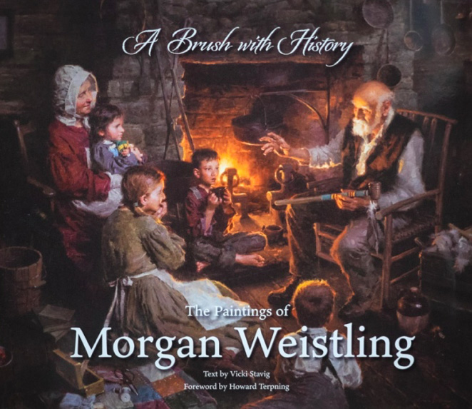 Morgan Weistling "A Brush With History" Book Released | ArtzLine.com